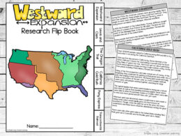 Westward Expansion Flip Book - Simple Living. Creative Learning