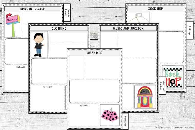 1950 Research Flip Book - Simple Living. Creative Learning