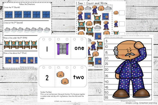 It's Raining, It's Pouring Printables - Simple Living. Creative Learning