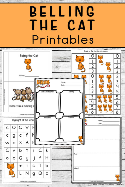 Aesop's Fables Printables: Belling the Cat Printables - Simple Living ...