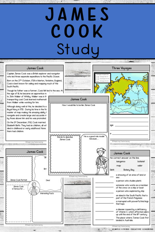 James Cook Study - Simple Living. Creative Learning