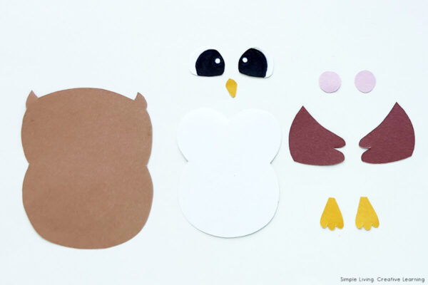 Owl Paper Craft Activity - Simple Living. Creative Learning