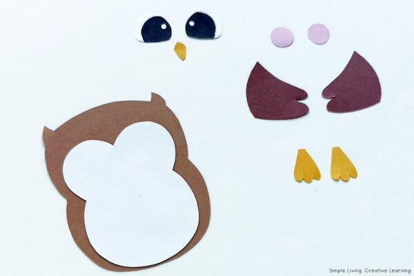 Owl Paper Craft Activity - Simple Living. Creative Learning