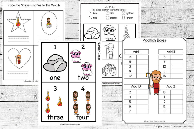 Cain and Abel Printables - Simple Living. Creative Learning