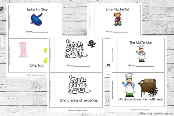 Nursery Rhyme Easy Read Books 3rd Simple Living Creative Learning nursery-rhyme-easy-read-books-3rd-simple-living-creative-learning