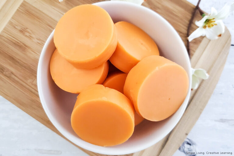 Sweet Orange and Vanilla Lotion Bars - Simple Living. Creative Learning