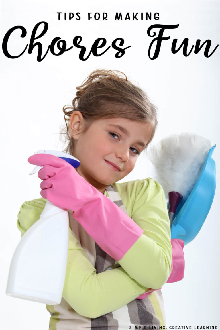 Tips for Making Household Chores Fun - Simple Living. Creative Learning