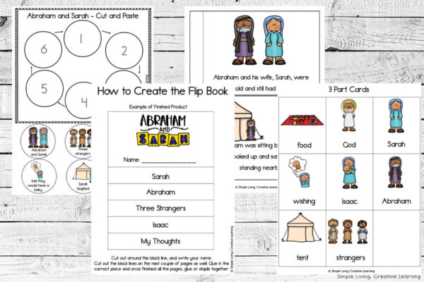 Abraham and Sarah Printables - Simple Living. Creative Learning