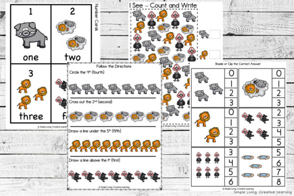 Aesop's Fables: The Lion and the Boar Printables - Simple Living ...