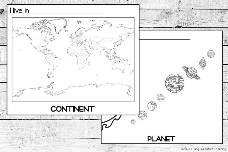 Where I Live Flip Book - Simple Living. Creative Learning