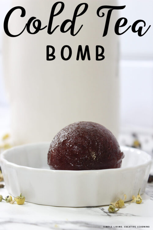 How to Make Herbal Cold Tea Bombs - Simple Living. Creative Learning
