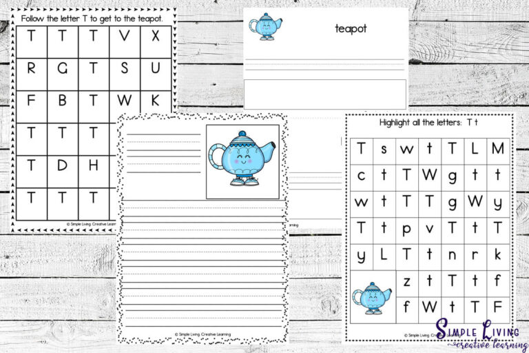 I'm a Little Teapot Printables - Simple Living. Creative Learning
