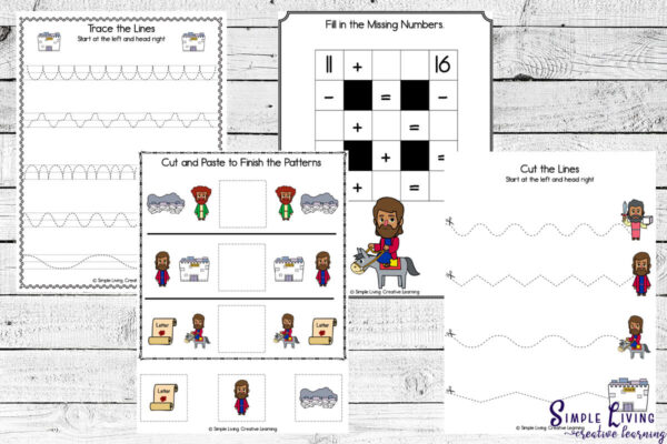 Nehemiah Printables - Simple Living. Creative Learning