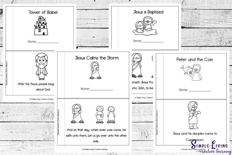 Bible Story Readers {3} - Simple Living. Creative Learning