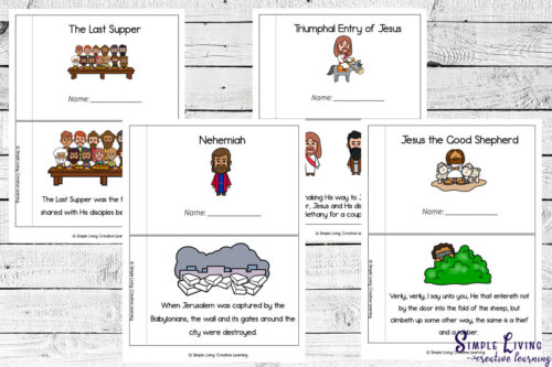 Bible Story Readers {4} - Simple Living. Creative Learning