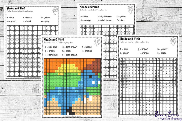 Dinosaur Mystery Items - Simple Living. Creative Learning