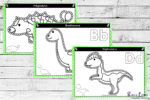 Dinosaur Q-Tip Mats - Simple Living. Creative Learning
