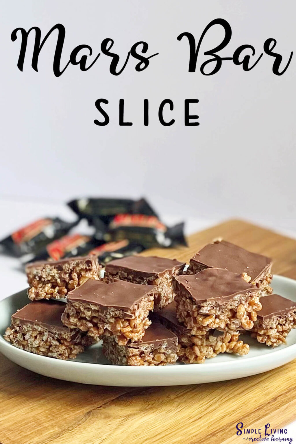 Mars Bar Slice - Simple Living. Creative Learning