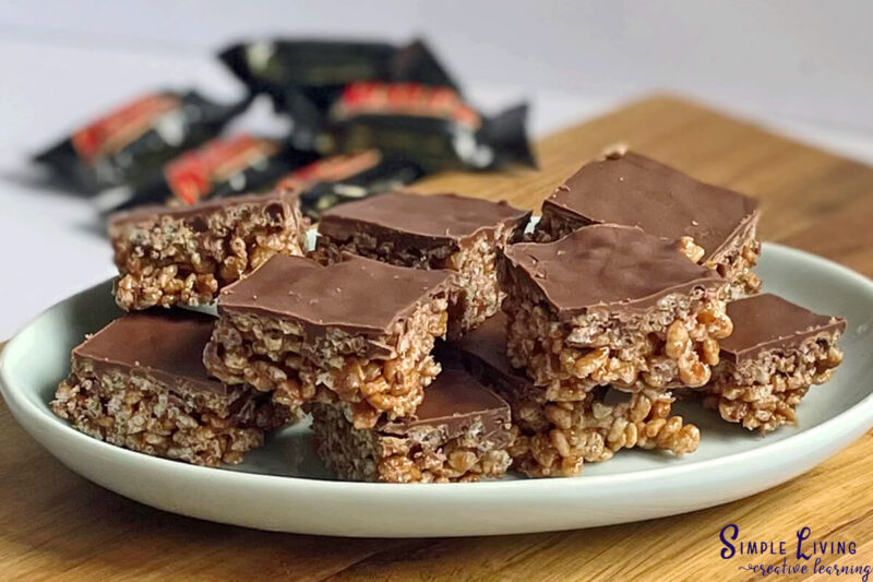 Mars Bar Slice - Simple Living. Creative Learning
