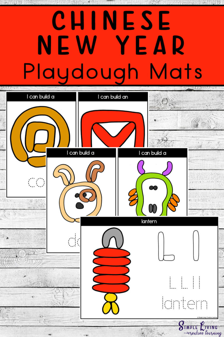 Chinese New Year Playdough Mats - Simple Living. Creative Learning