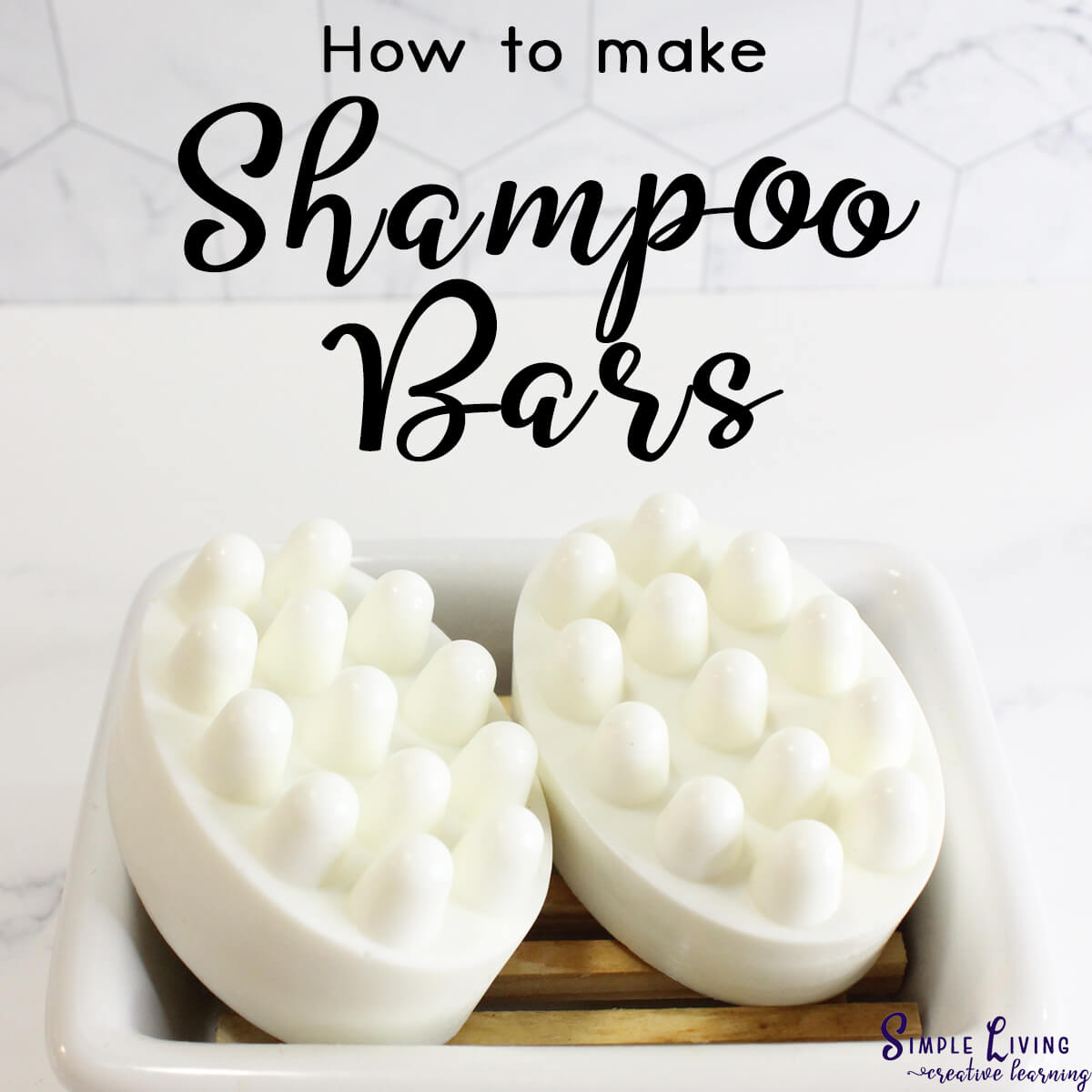 Homemade Shampoo Bars - Simple Living. Creative Learning