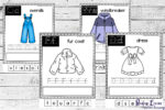 Clothing Themed Alphabet Printables - Simple Living. Creative Learning