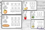 Food Themed Alphabet Worksheets - Simple Living. Creative Learning