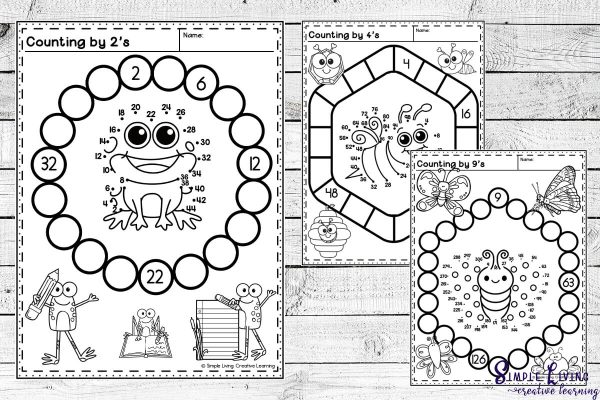 Skip Counting Printables - Simple Living. Creative Learning