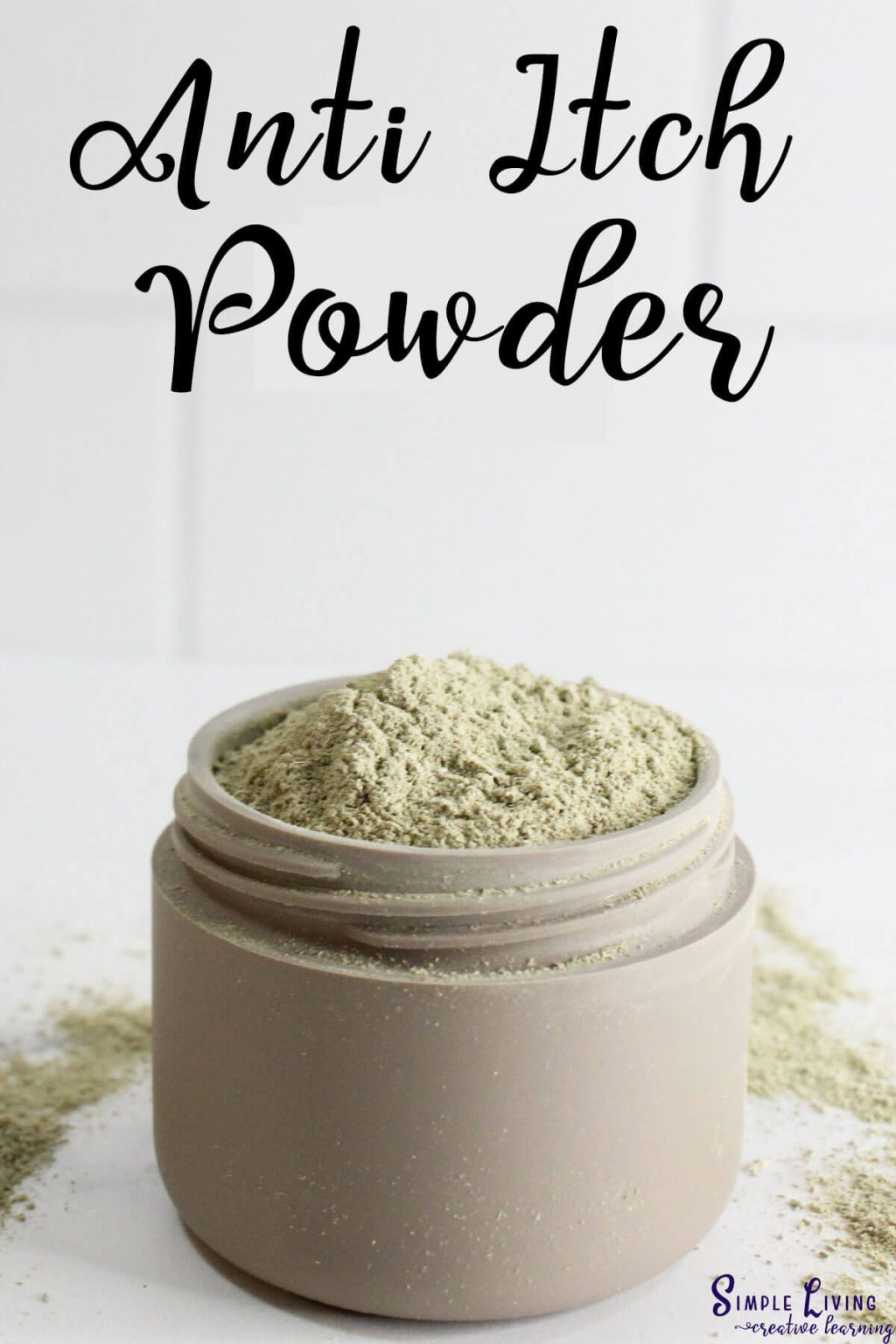 Homemade Anti Itch Powder - Simple Living. Creative Learning