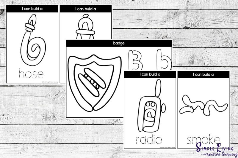 Fire Themed Playdough Mats - Simple Living. Creative Learning