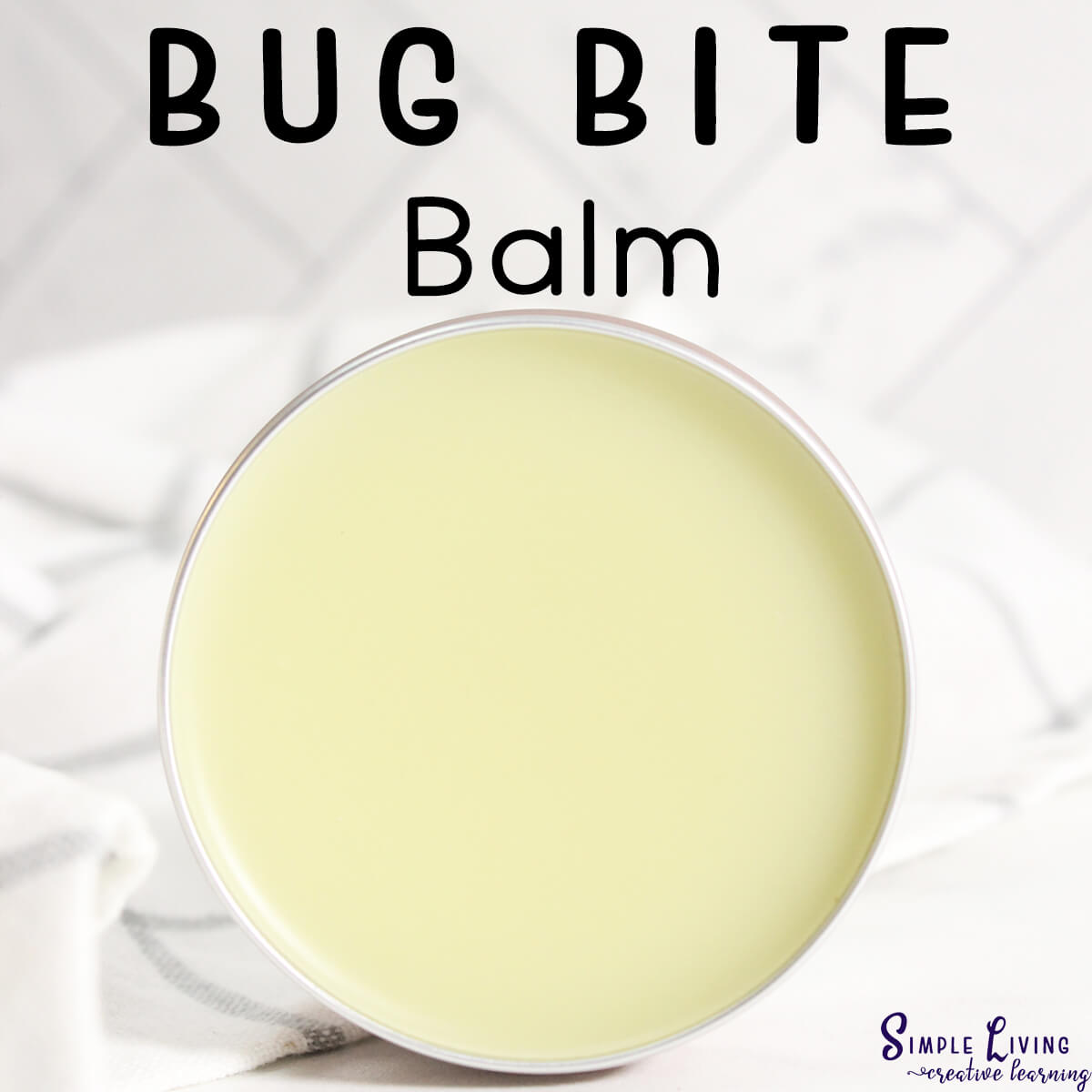 Homemade Soothing Bug Bite Balm - Simple Living. Creative Learning