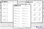 Single Digit Addition Worksheets - Simple Living. Creative Learning